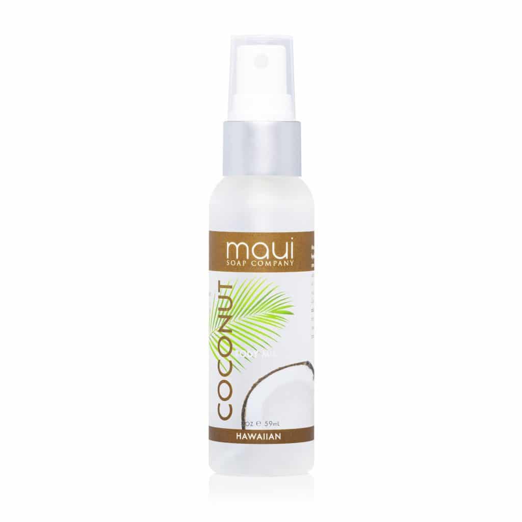 Maui Soap Co. | Coconut Scented 2 oz Body Mist | All Things Soap